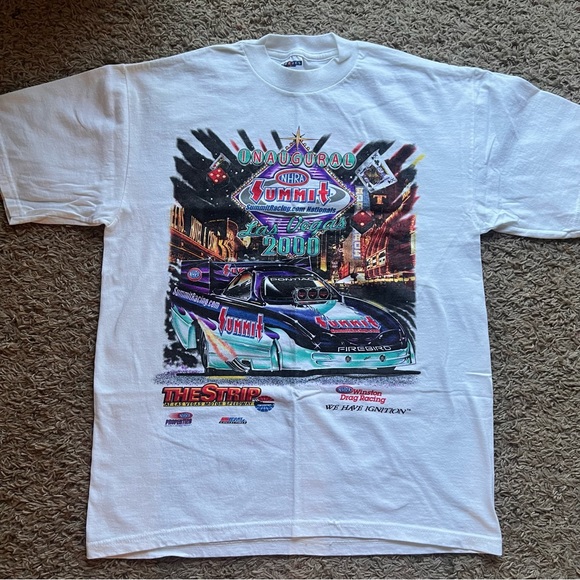 Vintage | Shirts | Vintage 200 Nhra Summit Las Vegas Motor Speedway ...